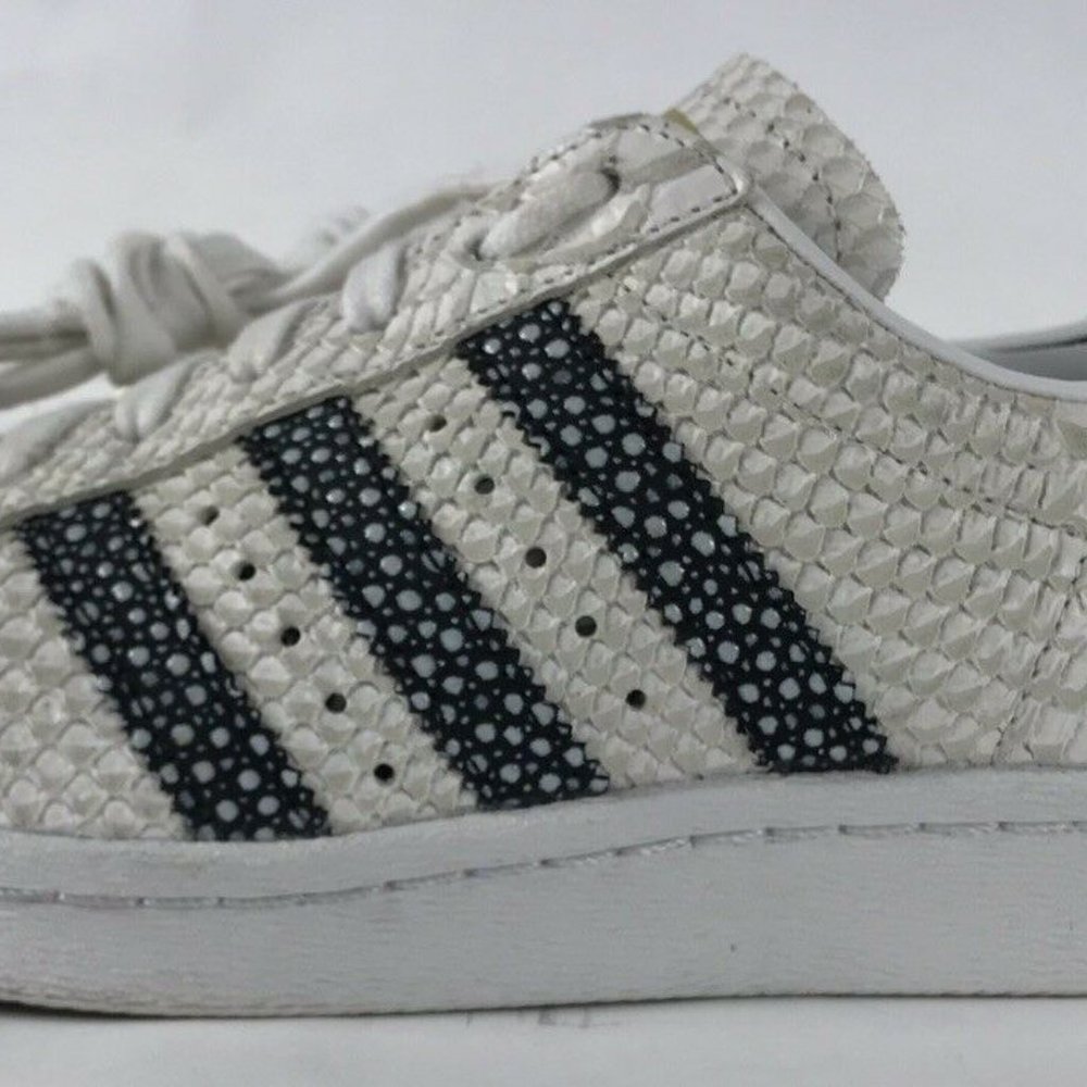 Adidas Lizard Dragon Snake Skin Womens Sneakers - Gem